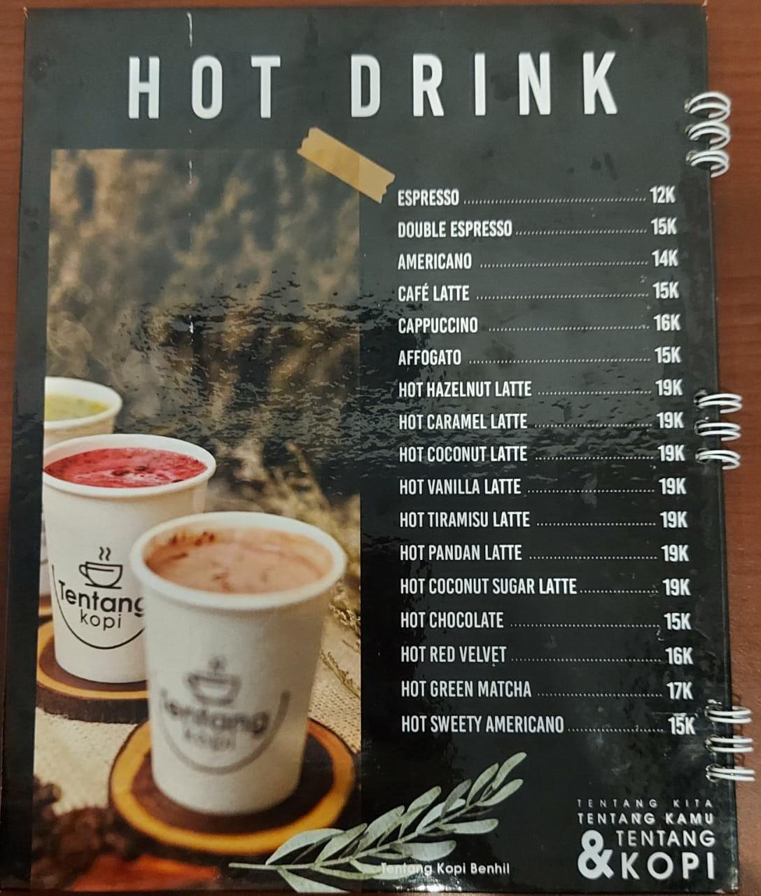 Carta de Tentang Kopi Benhil, Central Jakarta