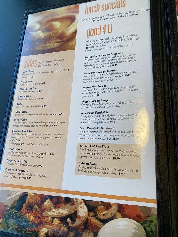 Menu at Drake Diner restaurant, Des Moines