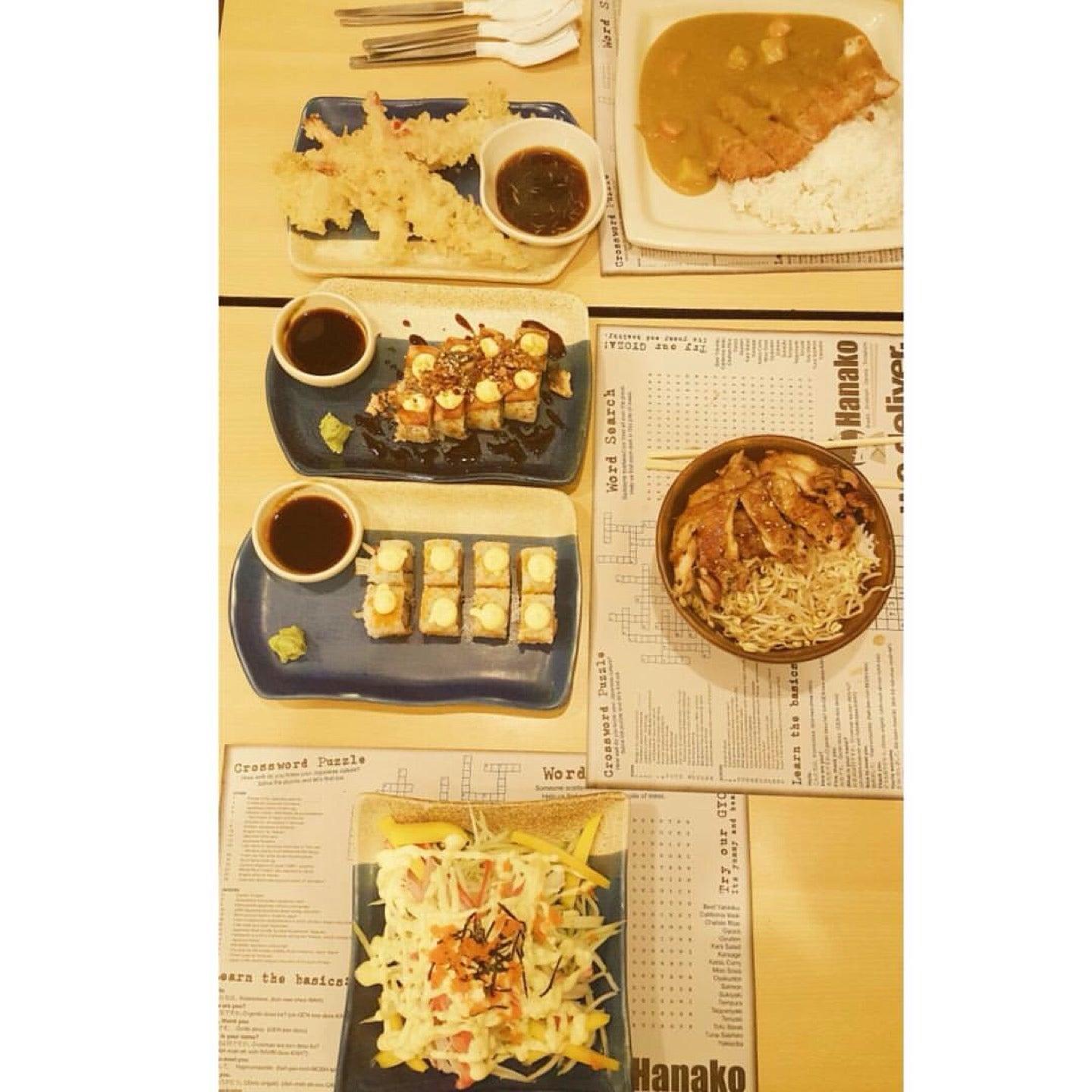 Menu at HANAKO restaurant, Parañaque, Better Living Subd