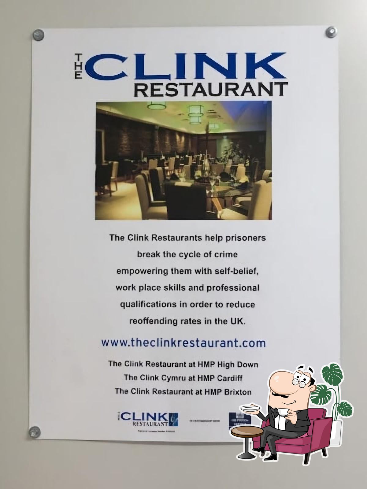The Clink Restaurant Brixton, London - Restaurant menu, prices and reviews
