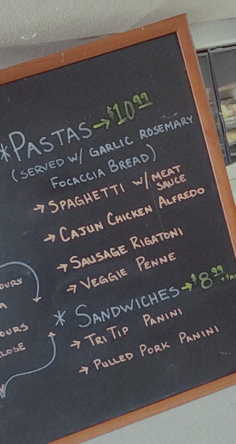 Menu at Panaderia Tapatia Bakery, Hanford, S 10th Ave