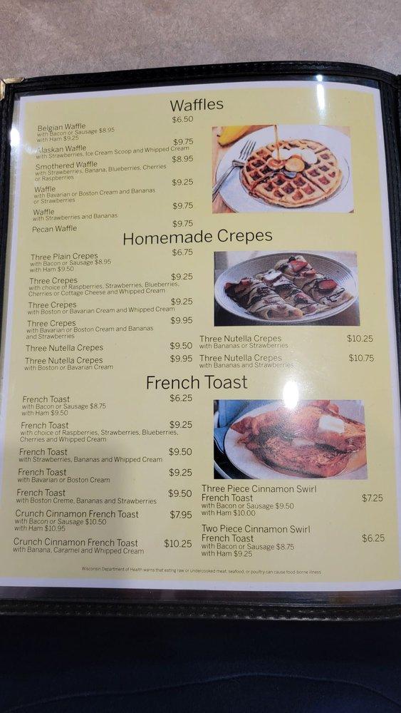 Menu at Andrea’s Family Restaurant, Cudahy