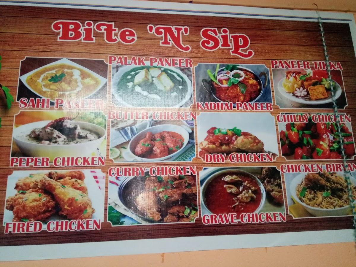 Menu at Bite'n'sip Chicken Corner, Bhimtal