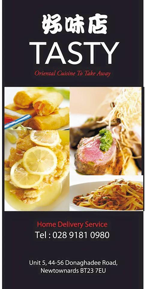 Menu at Tasty Oriental Cuisine fast food, Newtownards