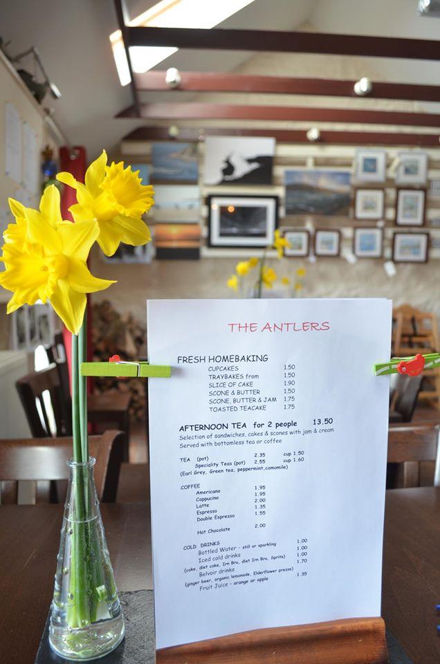 Menu at The Antlers Bistro Restaurant, Craighouse