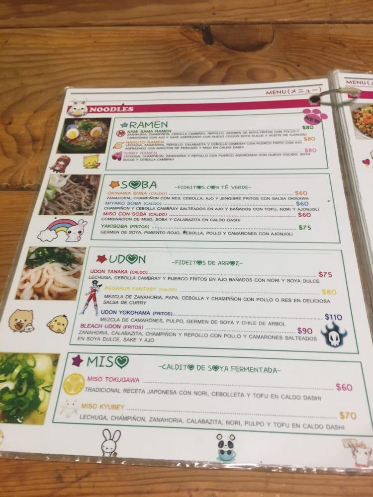 Menu at Lijiang restaurant, Monterrey, Av. Del Estado #244 Col. Tecnológico