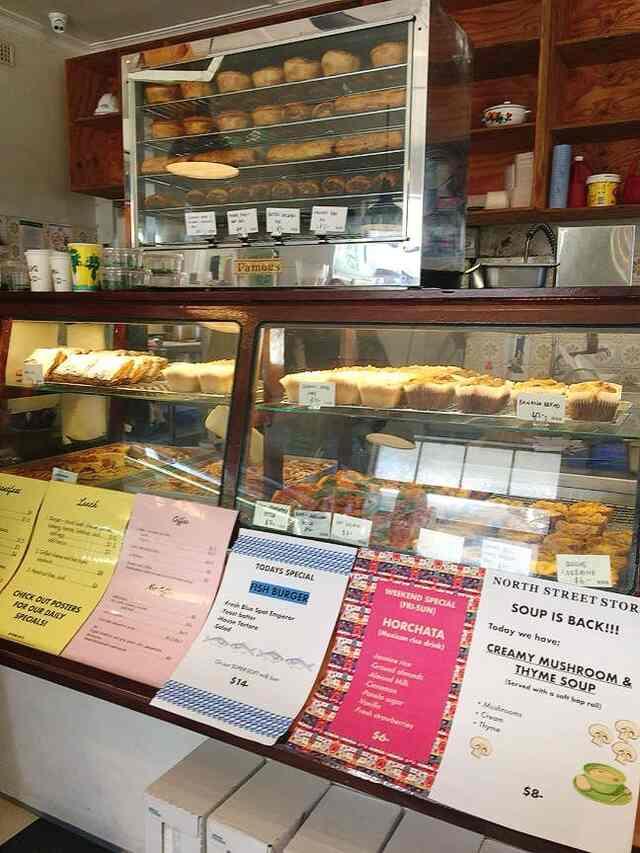 Menu at North Street Store cafe, Cottesloe