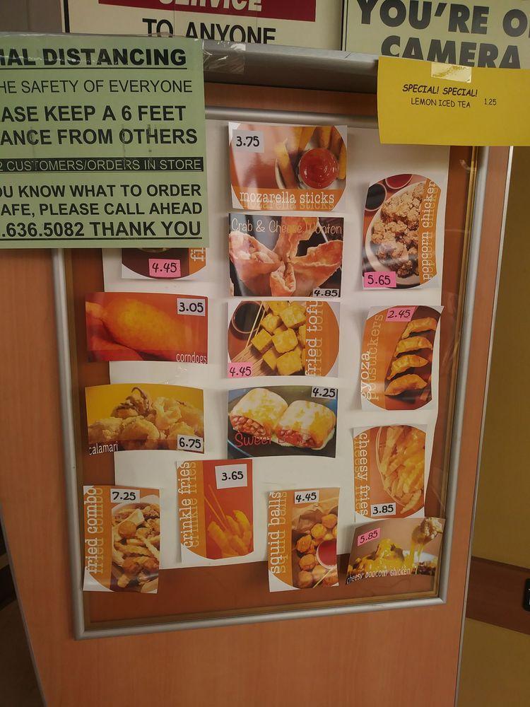 Menu at Quickly cafe, West Covina, S Azusa Ave