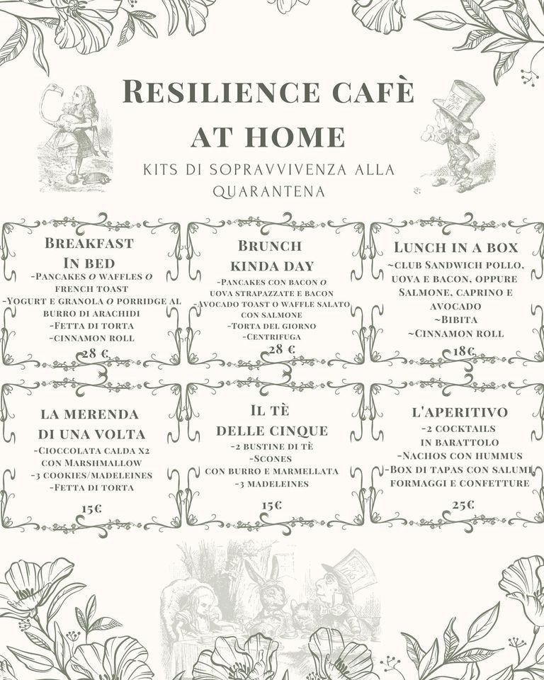 Speisekarte von Resilience Cafè pub & Bar, La Spezia