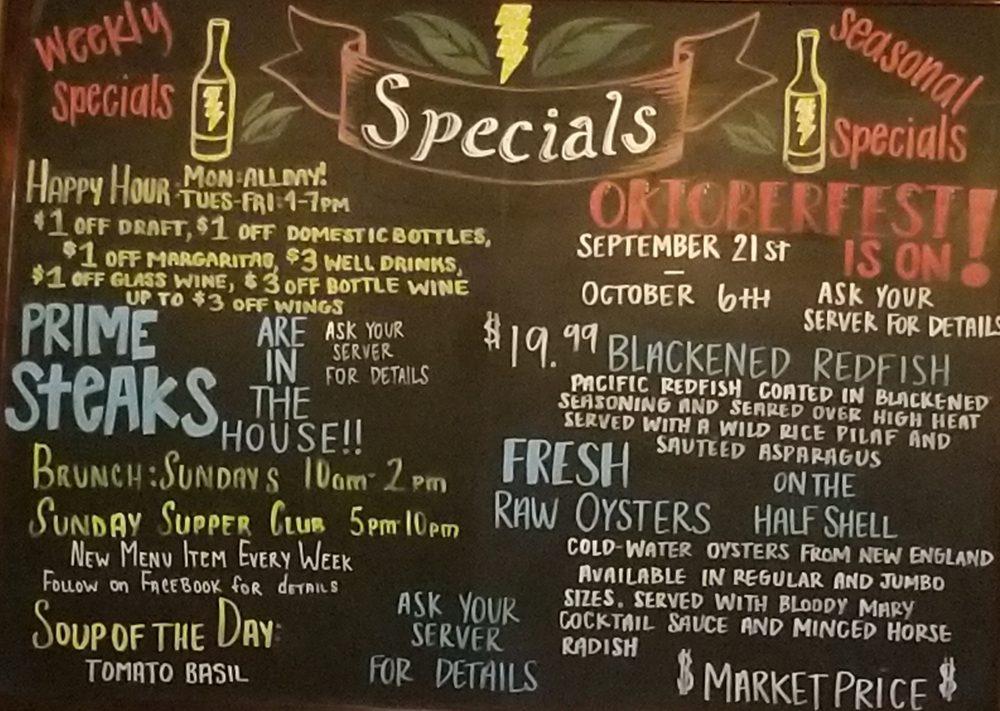 Menu at Taylor County Taphouse pub & bar, Abilene, Catclaw Dr
