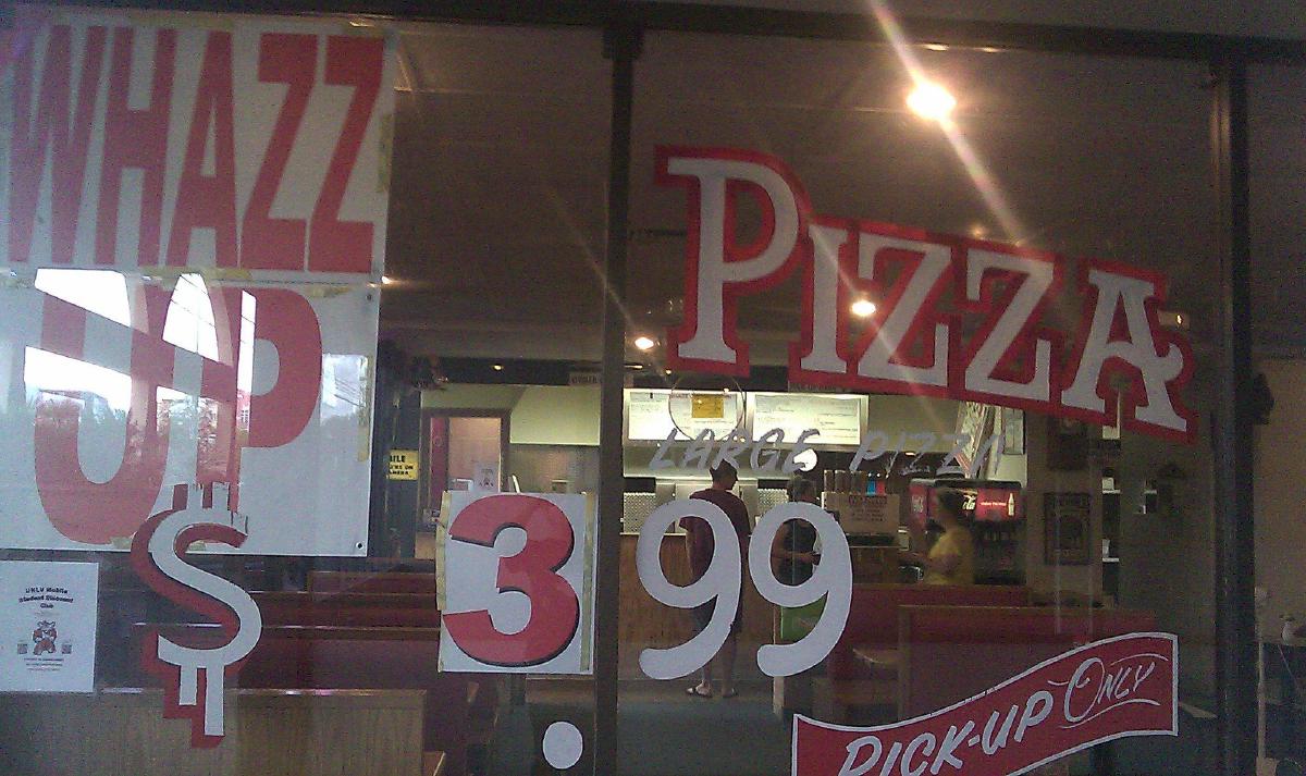 Whazz Up Pizza in Las Vegas