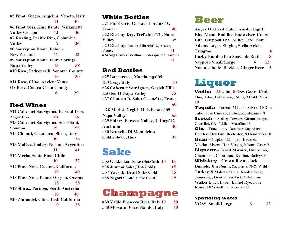 Carta de The Rice Barn, Needham