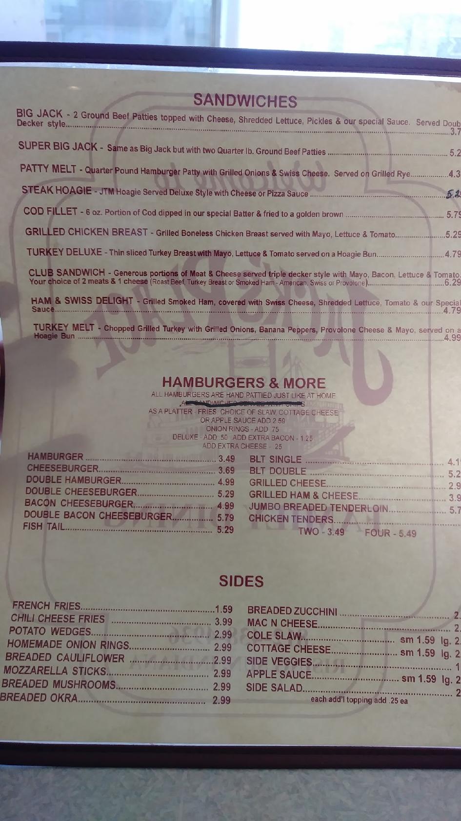 Rising Sun Dinner Menu at Gilbert Strothers blog