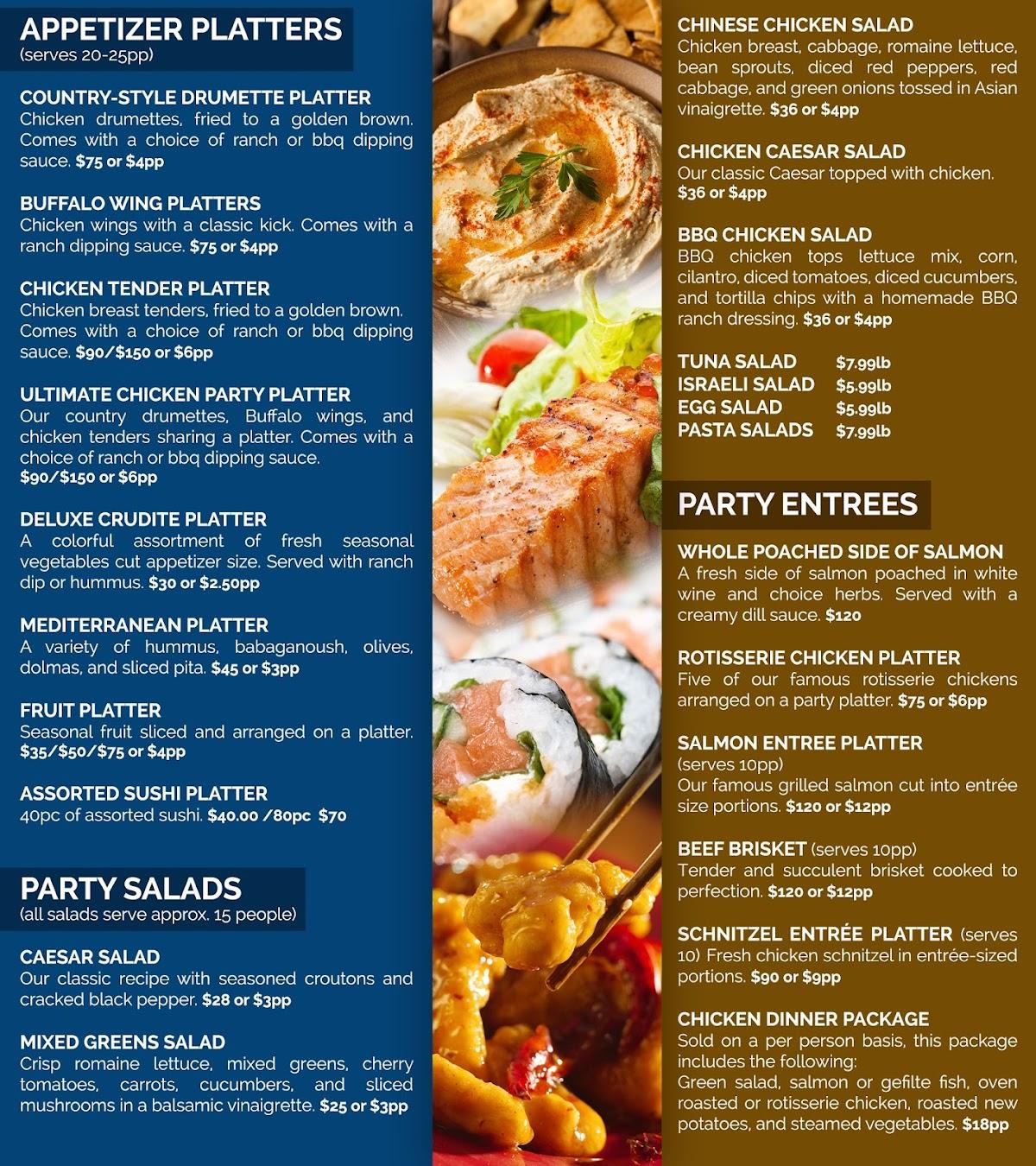 Menu at Western Kosher Supermarket - Pico Branch restaurant, Los ...