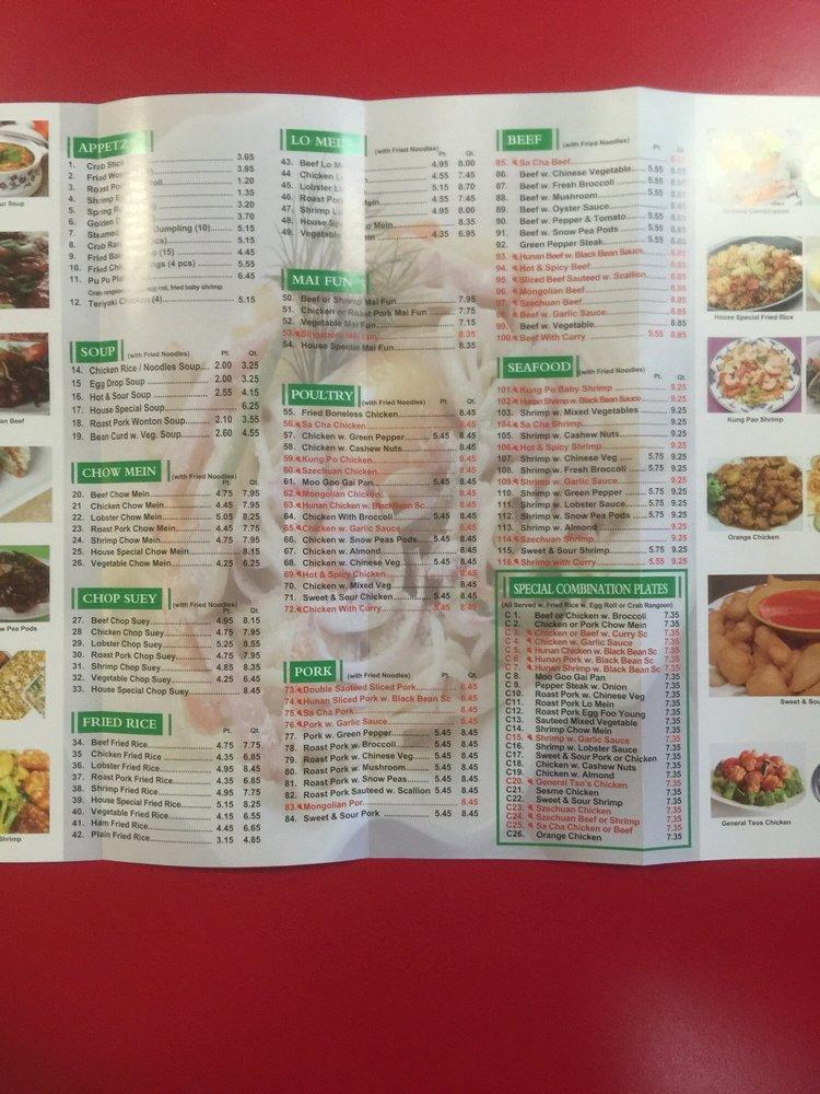Menu at New Lucky China restaurant, Mehlville, Butler Hill Rd