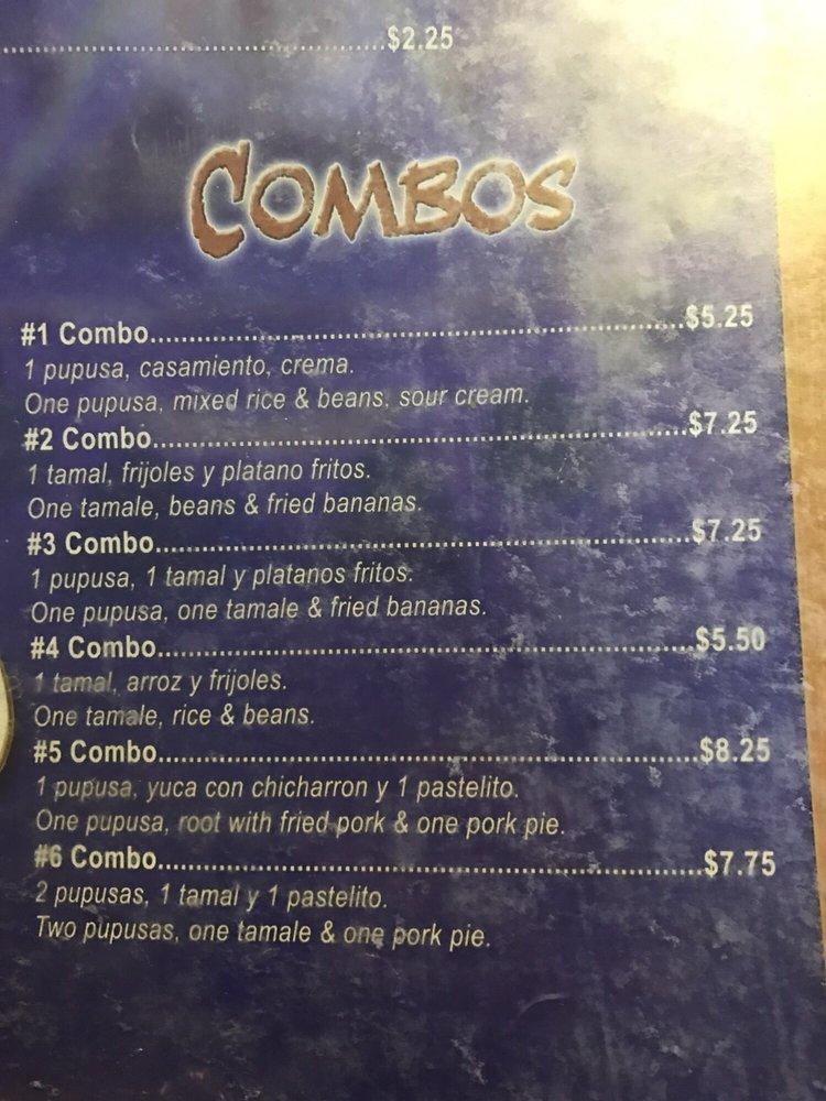 Menu at La Carreta restaurant, Thousand Oaks