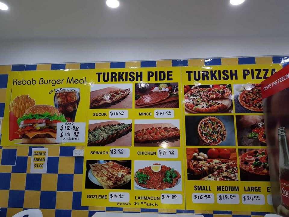 Menu at Kebab Express Cafe 2000, Warrawong