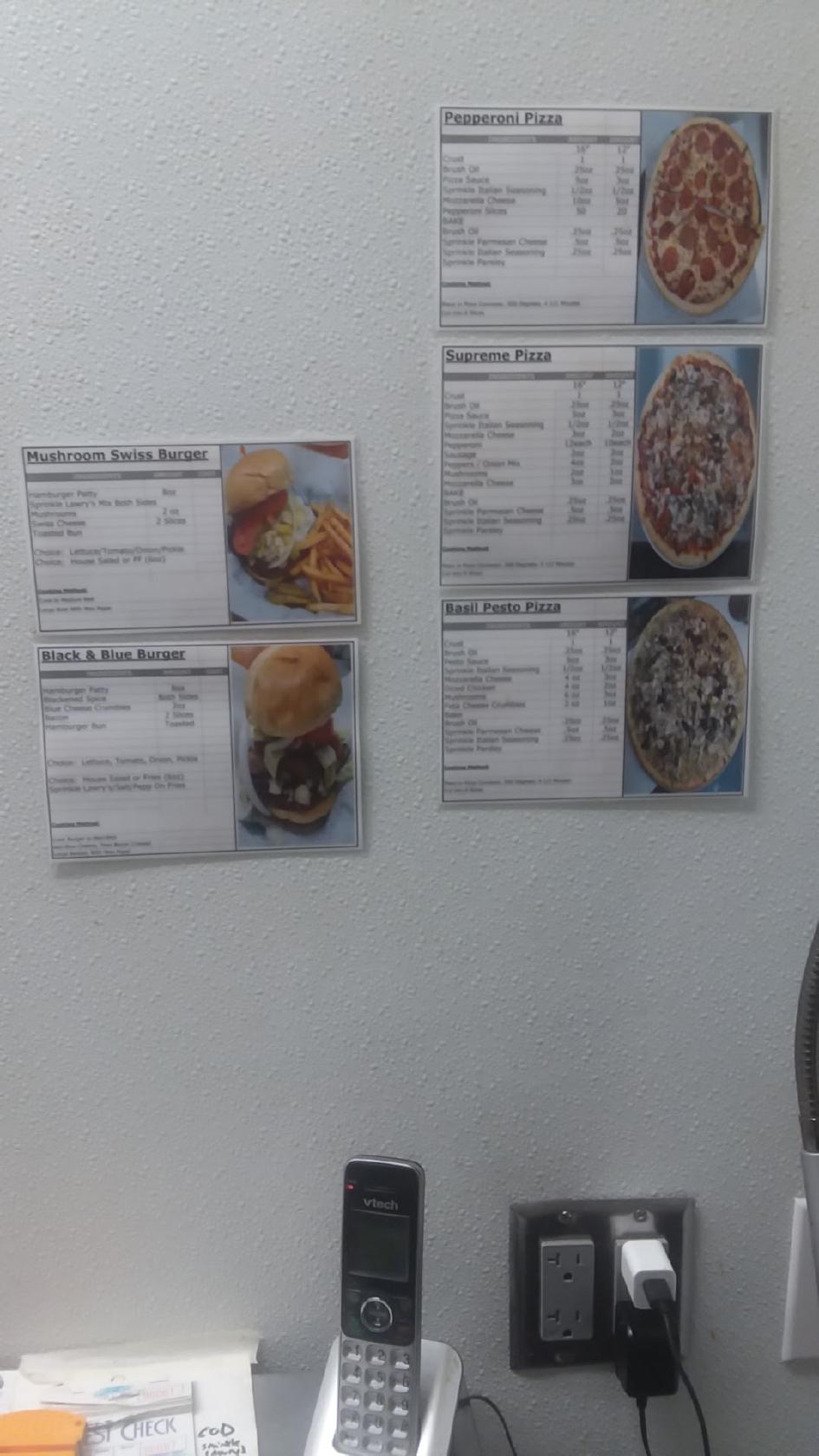 Menu at Lemon Drop Lounge pub & bar, Omaha