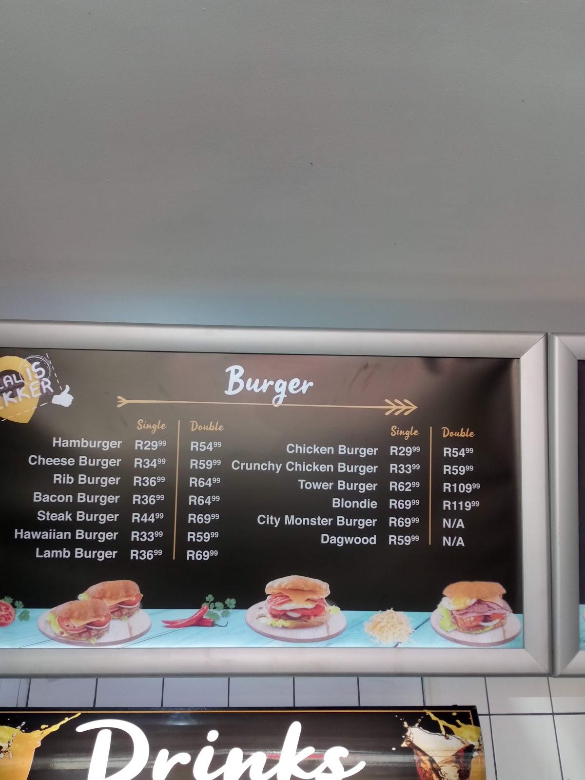 Menu at Fat Cake City restaurant, Kroonstad, Shop 13 & 14