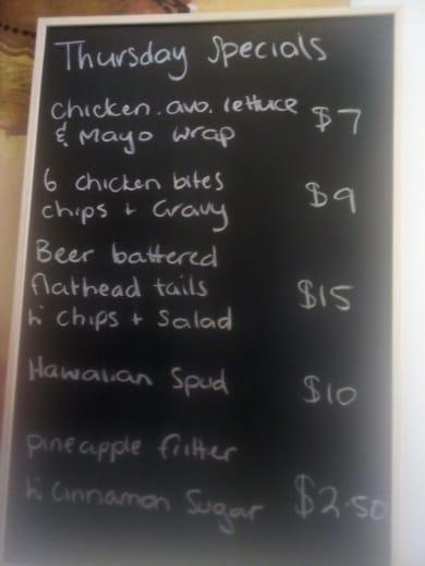 Menu at Temora Deli & Sandwich Bar, Temora