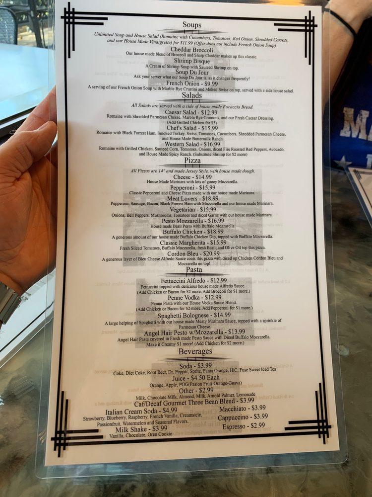 Menu at BAPS! Restaurant, Escondido