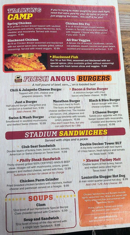 Wings Xtreme Menu at Jonathan Landseer blog