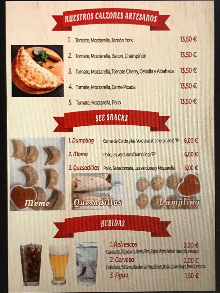 Menu at Aama Sushi y Poke restaurant, Bilbao