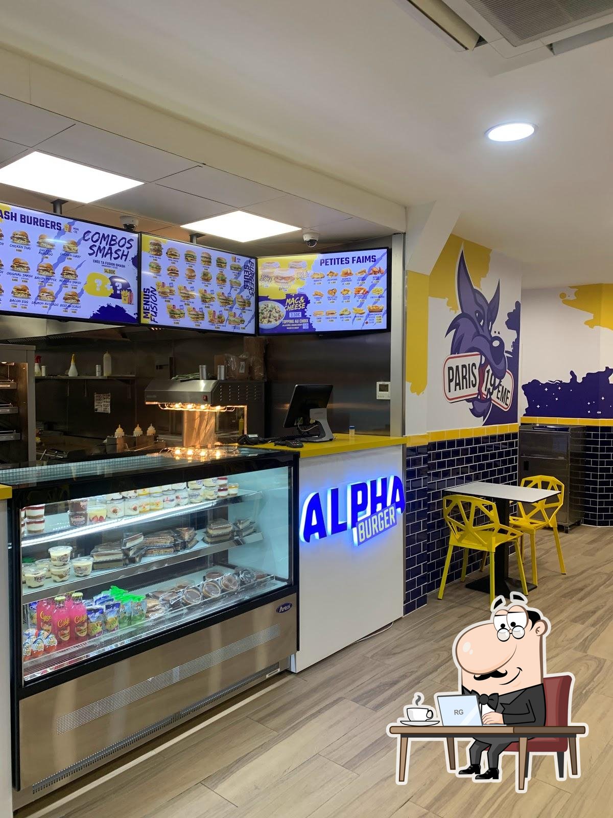 Alpha Burger Paris 19, Paris - Menu du restaurant, prix et avis