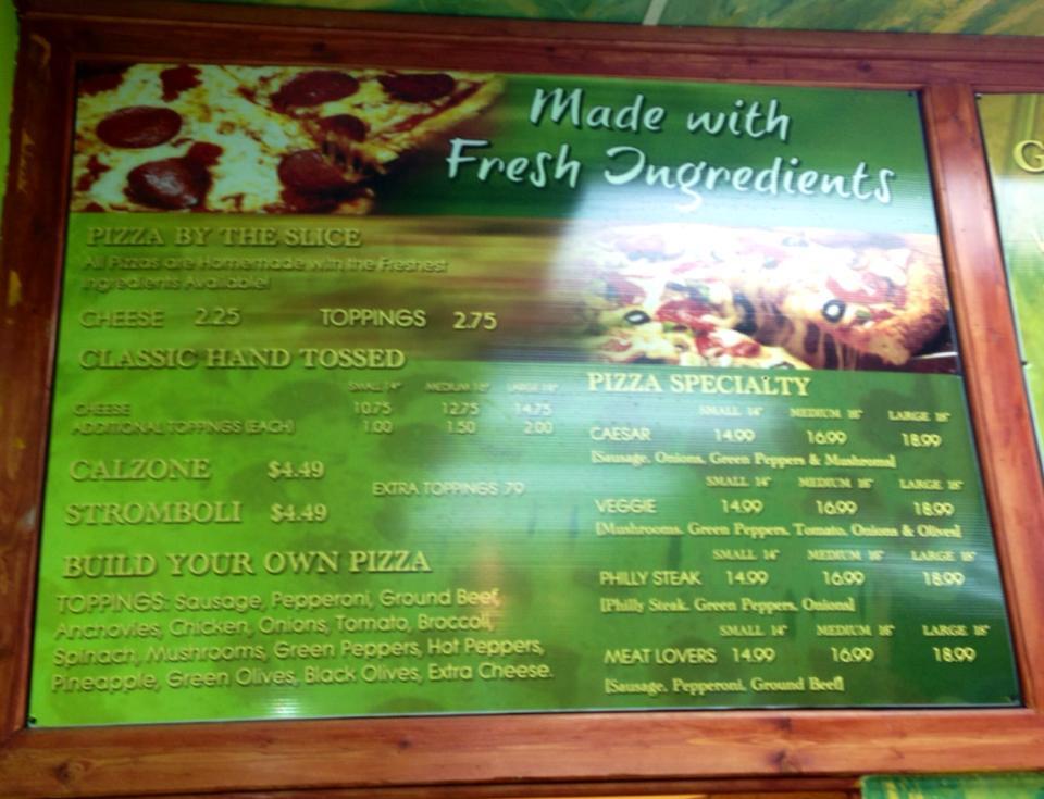 Menu at Brooklyn Halal Grilled Chicken & Pizza pizzeria, Worth