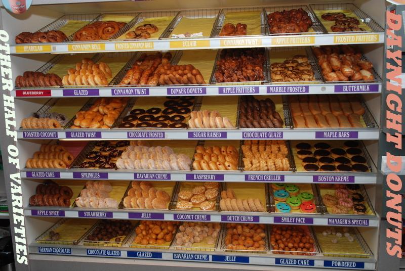 Menu at Daynight Donuts, Salem, Commercial St SE