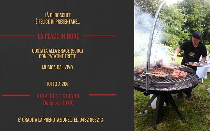 Menu da Là di Boschet ristorante, Tricesimo