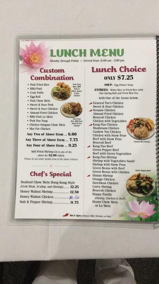 Menu at Susie's Cafe, Pendleton