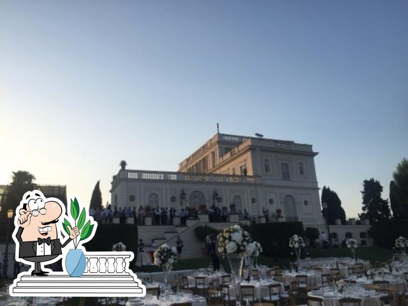 Villa Miani cafe, Rome