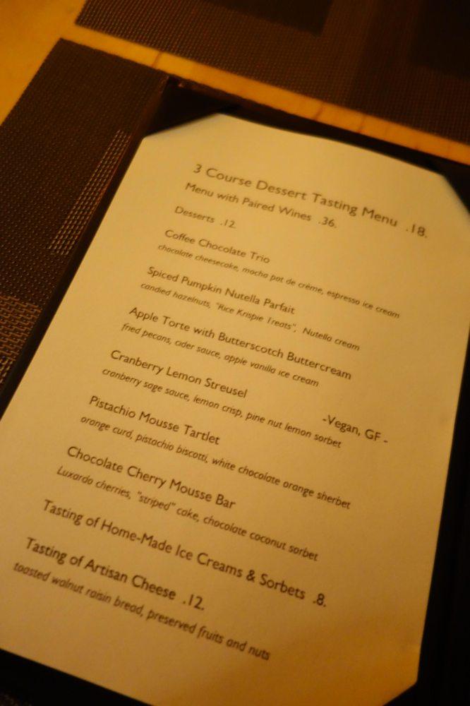 Menu at Dante pub & bar, Cleveland, Professor Ave suite c