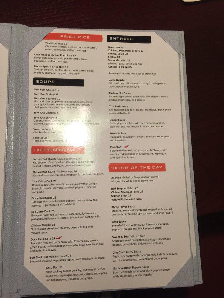 Menu at KAO GANG restaurant, Palm Beach Gardens