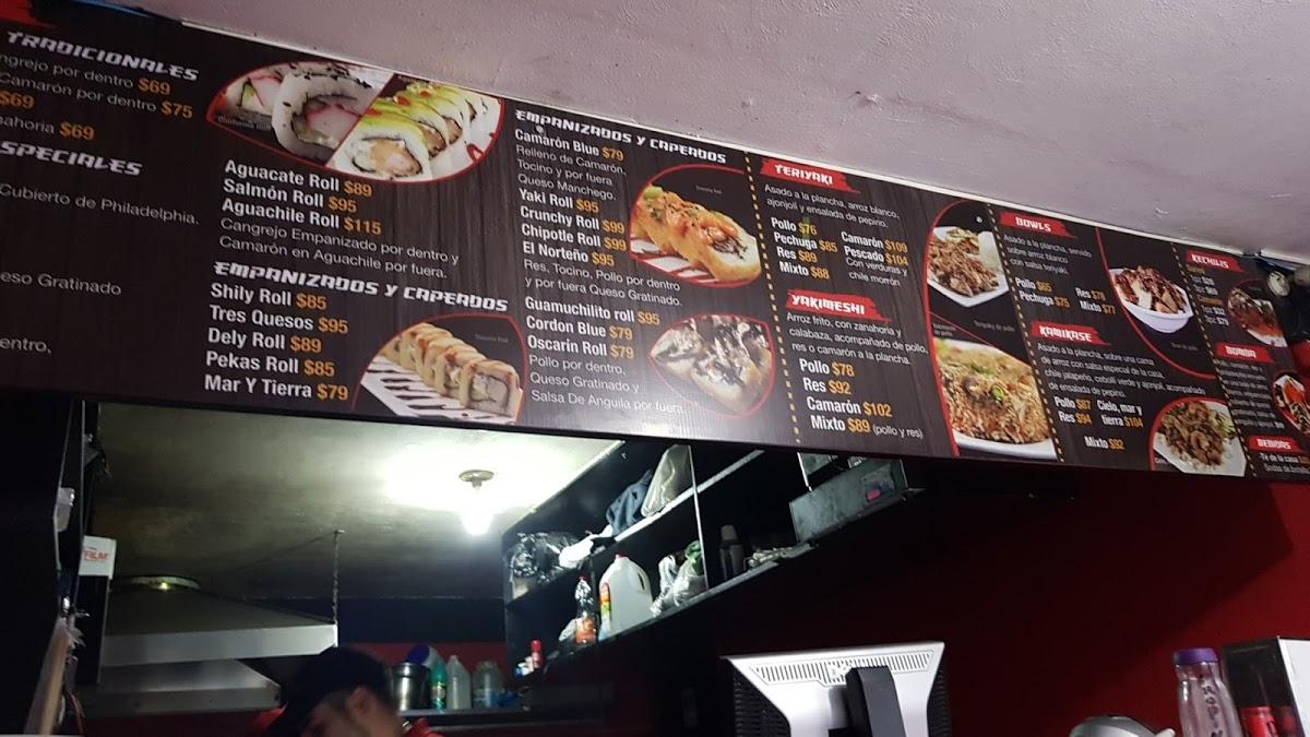 Menu at Teri-sushi express restaurant, Tijuana, Venecia número 23190