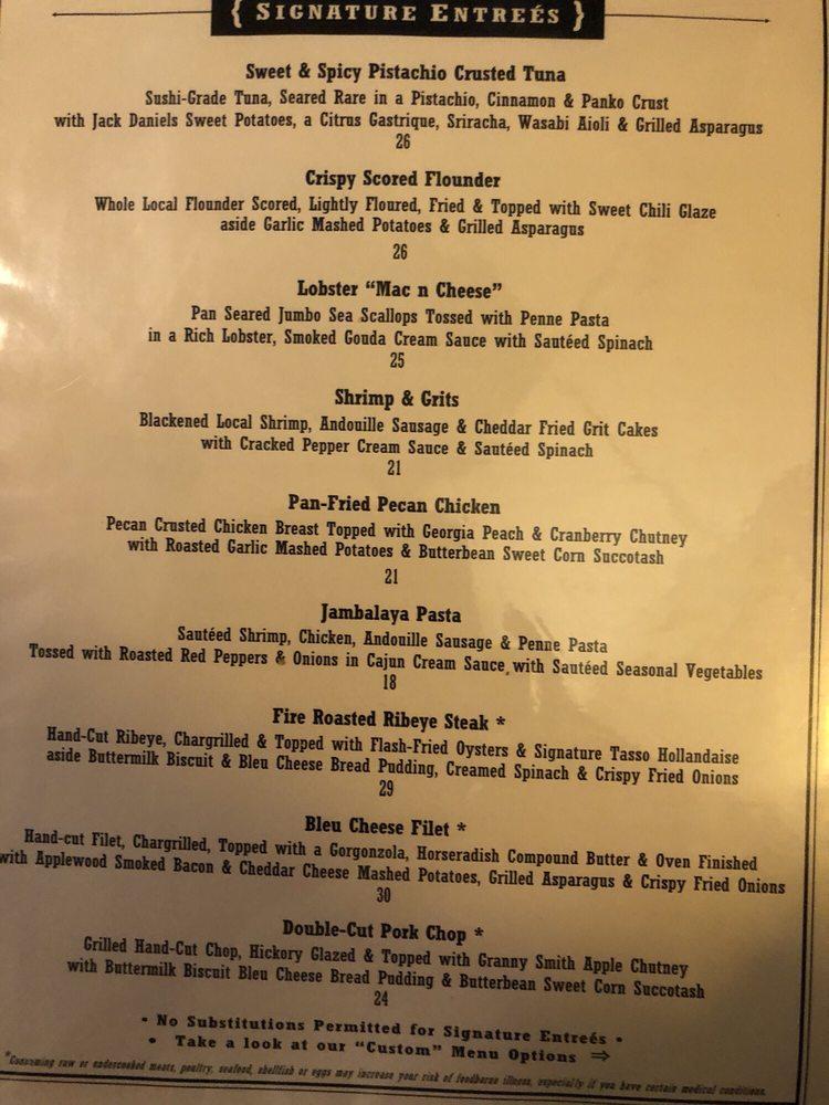 Menu at Sundae Cafe at Tybee, Tybee Island, 304 1st St