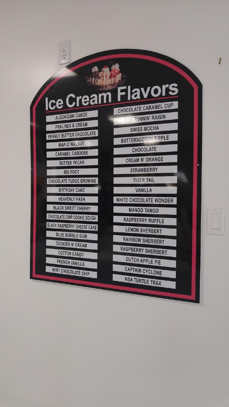 Menu at The Burger Shop restaurant, Bracebridge, 309 Ecclestone Dr