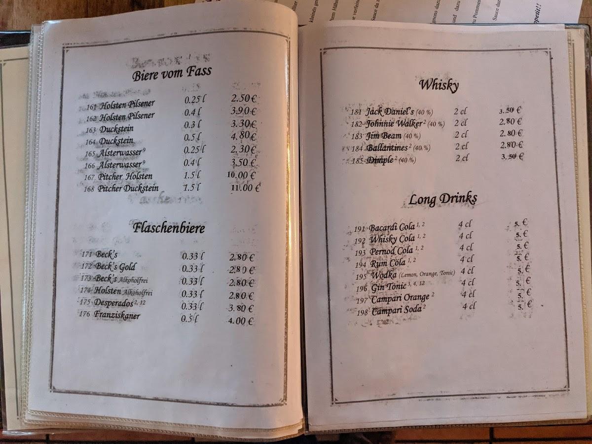 Speisekarte von Samarkand restaurant, Hamburg