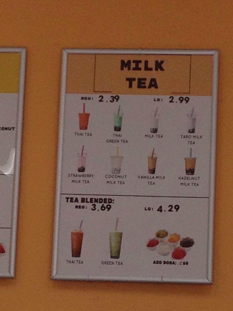 Menu at Best Donuts, Phoenix