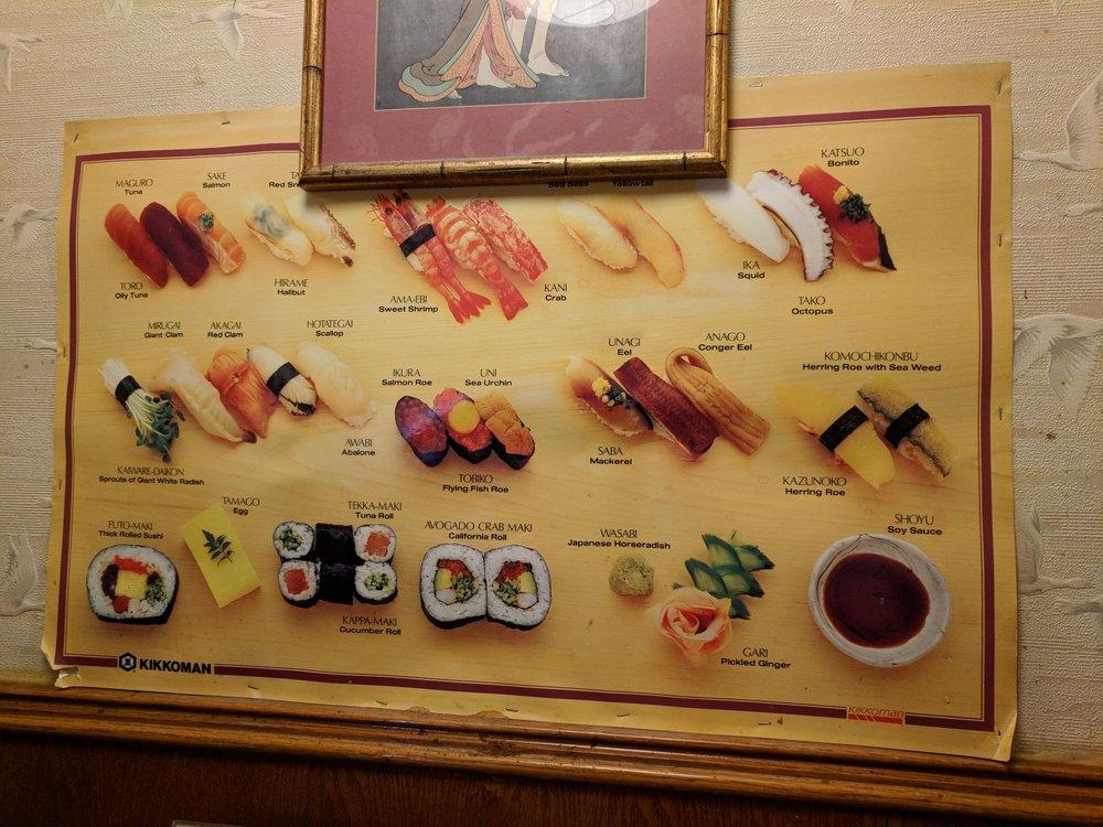 Menu at Minato Japanese Restaurant, Smyrna