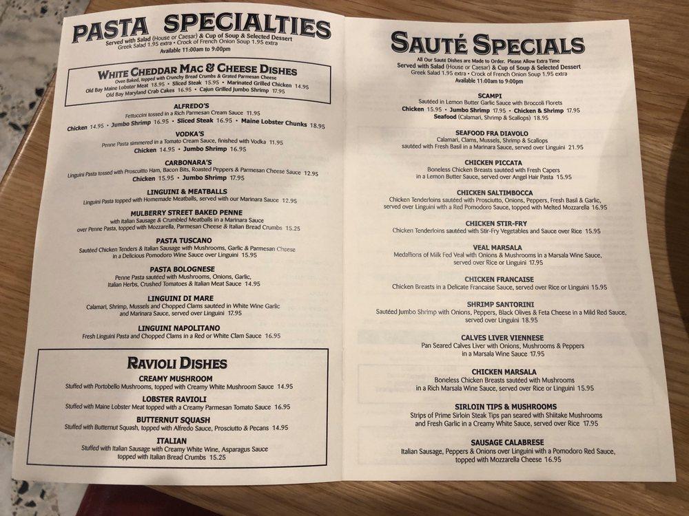Menu at Town & Country Inn restaurant, Keyport, 48 NJ-35