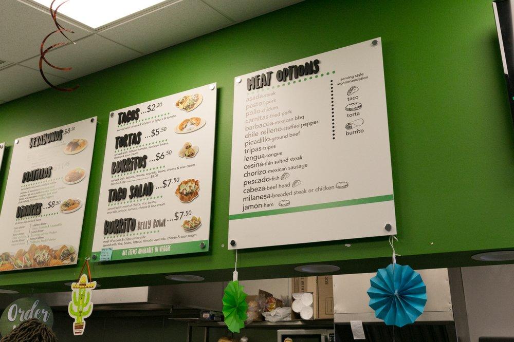 Menu at Cilantro Taco Grill - Bloomingdale restaurant, Bloomingdale