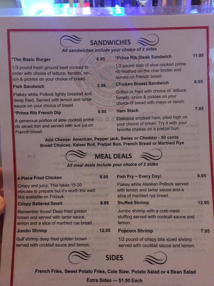 Menu at Beacon Tavern & Grill pub & bar, Racine, Douglas Ave