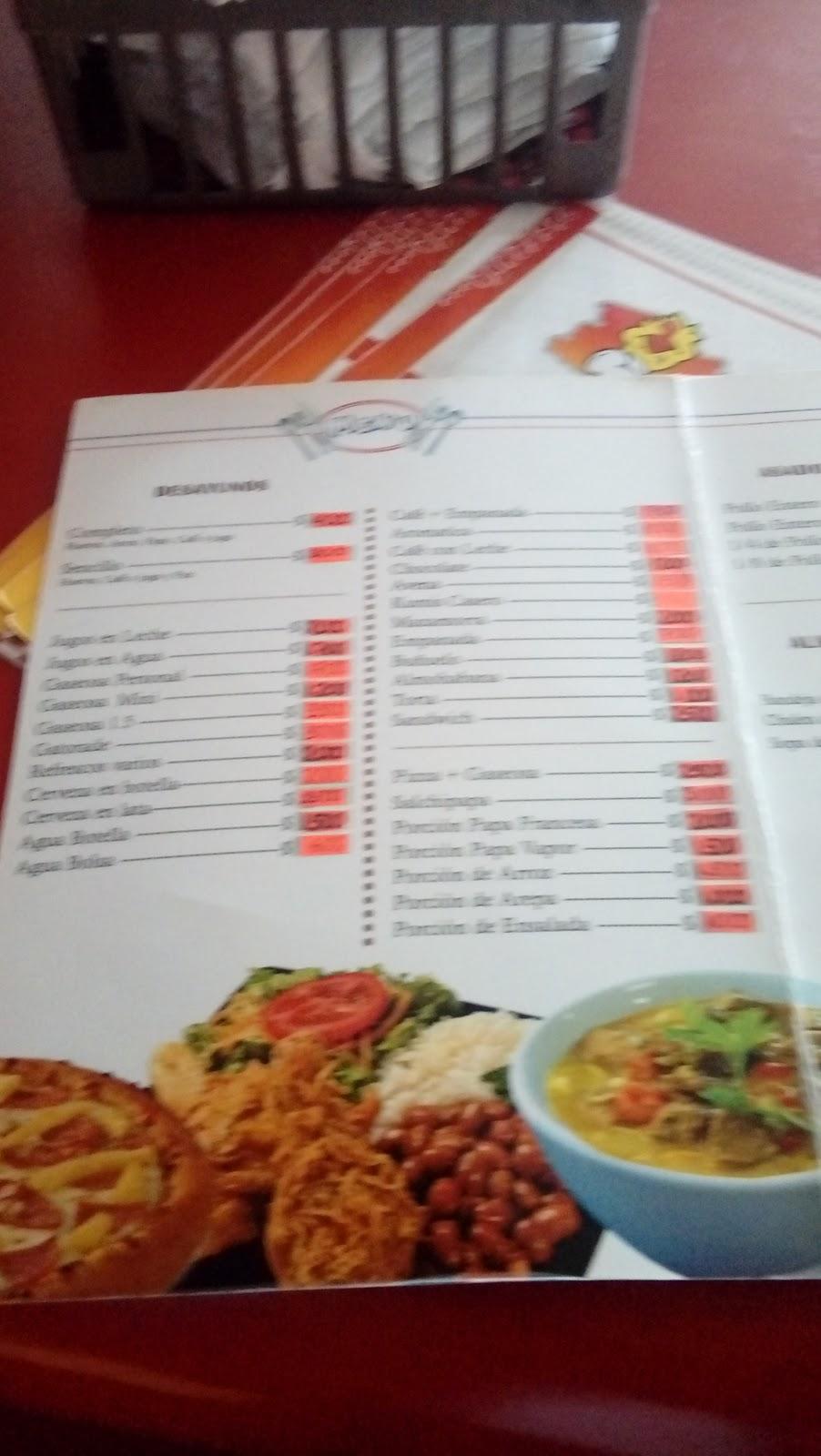 Menu at Restaurante Pollo Listo, Pasto