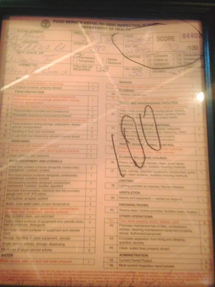 Menu at Big Marv's BBQ, Winchester, Aedc Rd