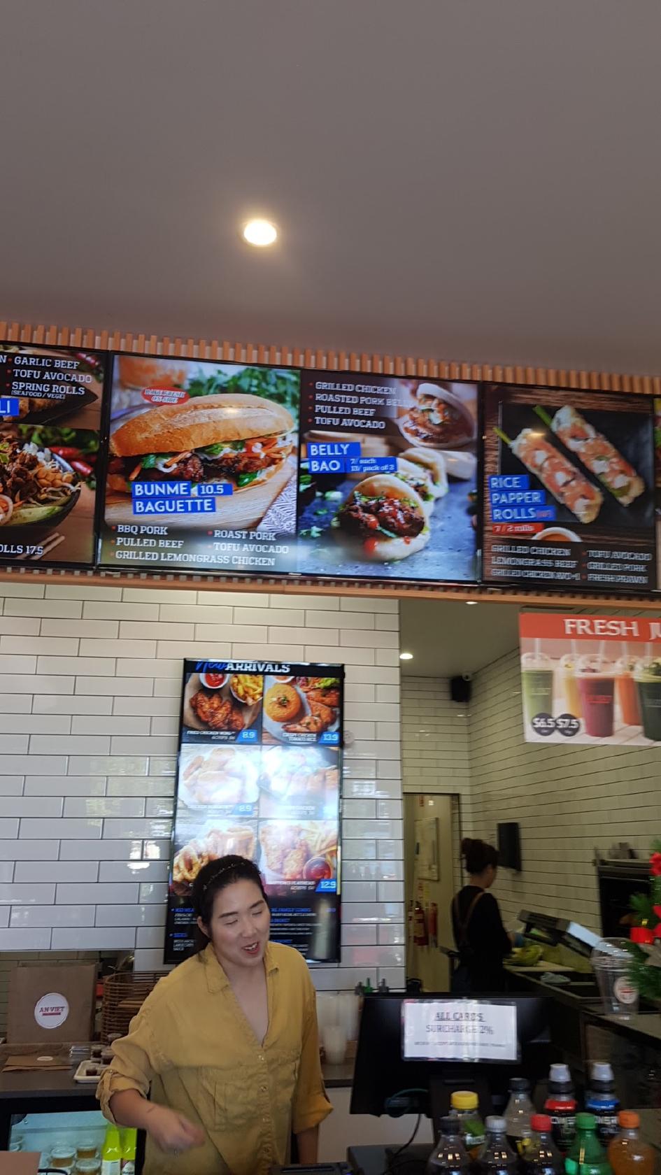 Menu at AN VIET CHATSWOOD restaurant, Chatswood