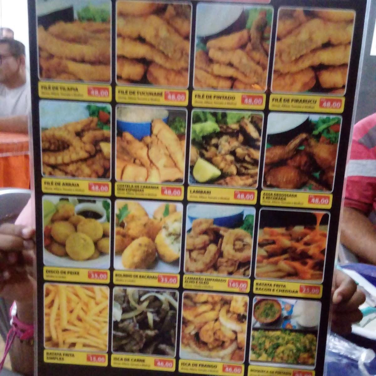Menu at Cia do Peixe (Restaurante), Goiânia