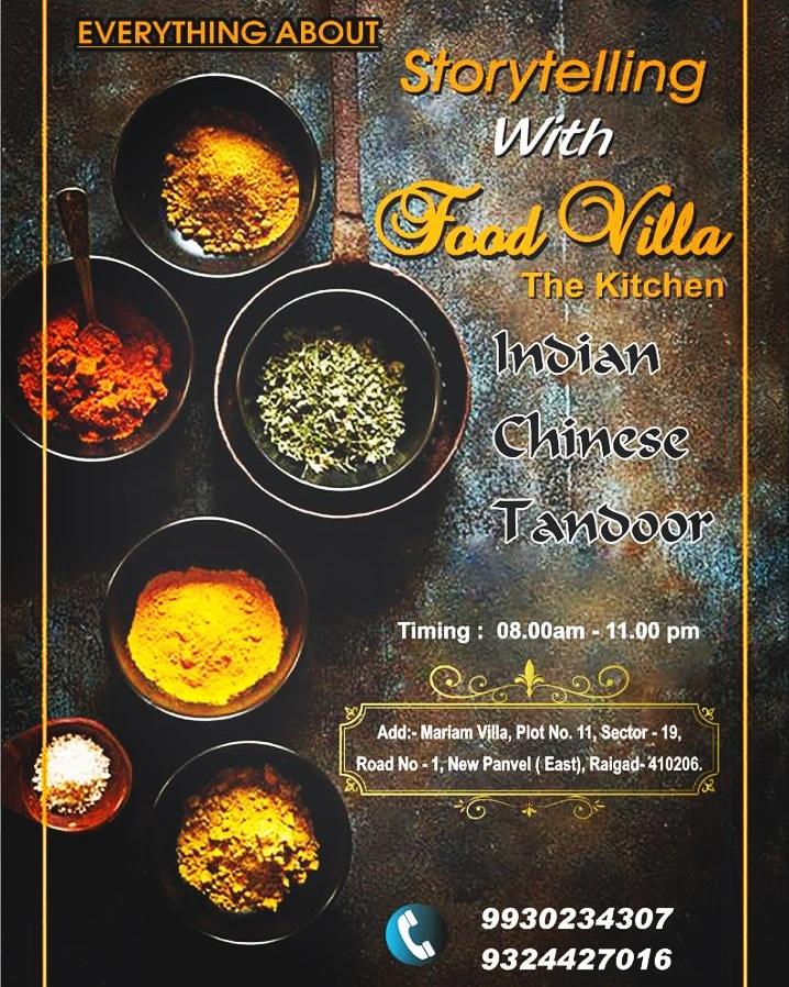 Menu at Food Villa, Navi Mumbai