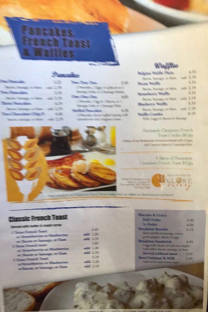 Menu at Two Rivers Family Restaurant, Two Rivers